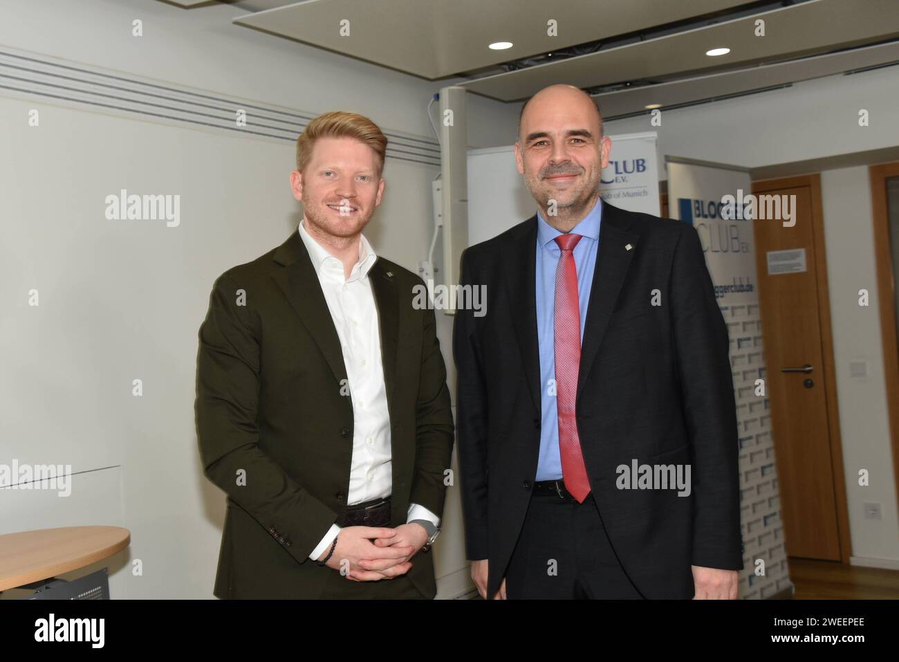 Florian Schoerghuber, Co-CEO, Schoerghuber Gruppe Bernhard Taubenberger, Studienleiter und Chief ...