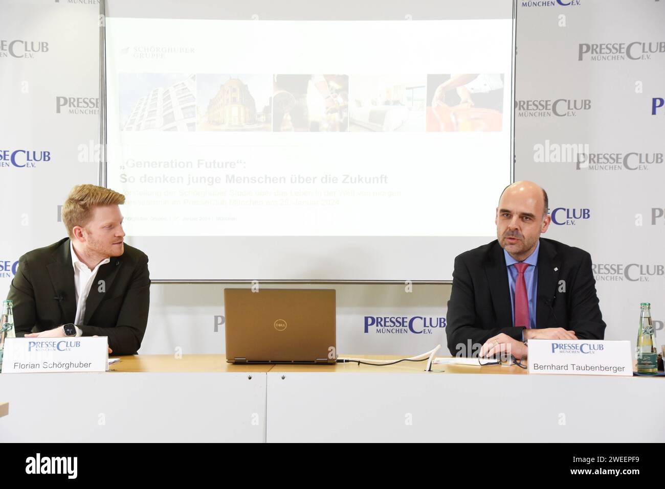Florian Schoerghuber, Co-CEO, Schoerghuber Gruppe Bernhard Taubenberger, Studienleiter und Chief ...