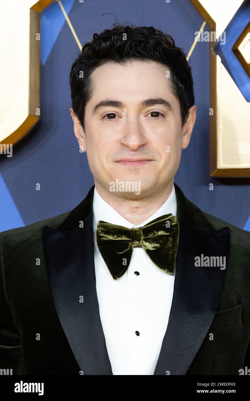 Jason Fuchs poses for photographers upon arrival at the World premiere ...