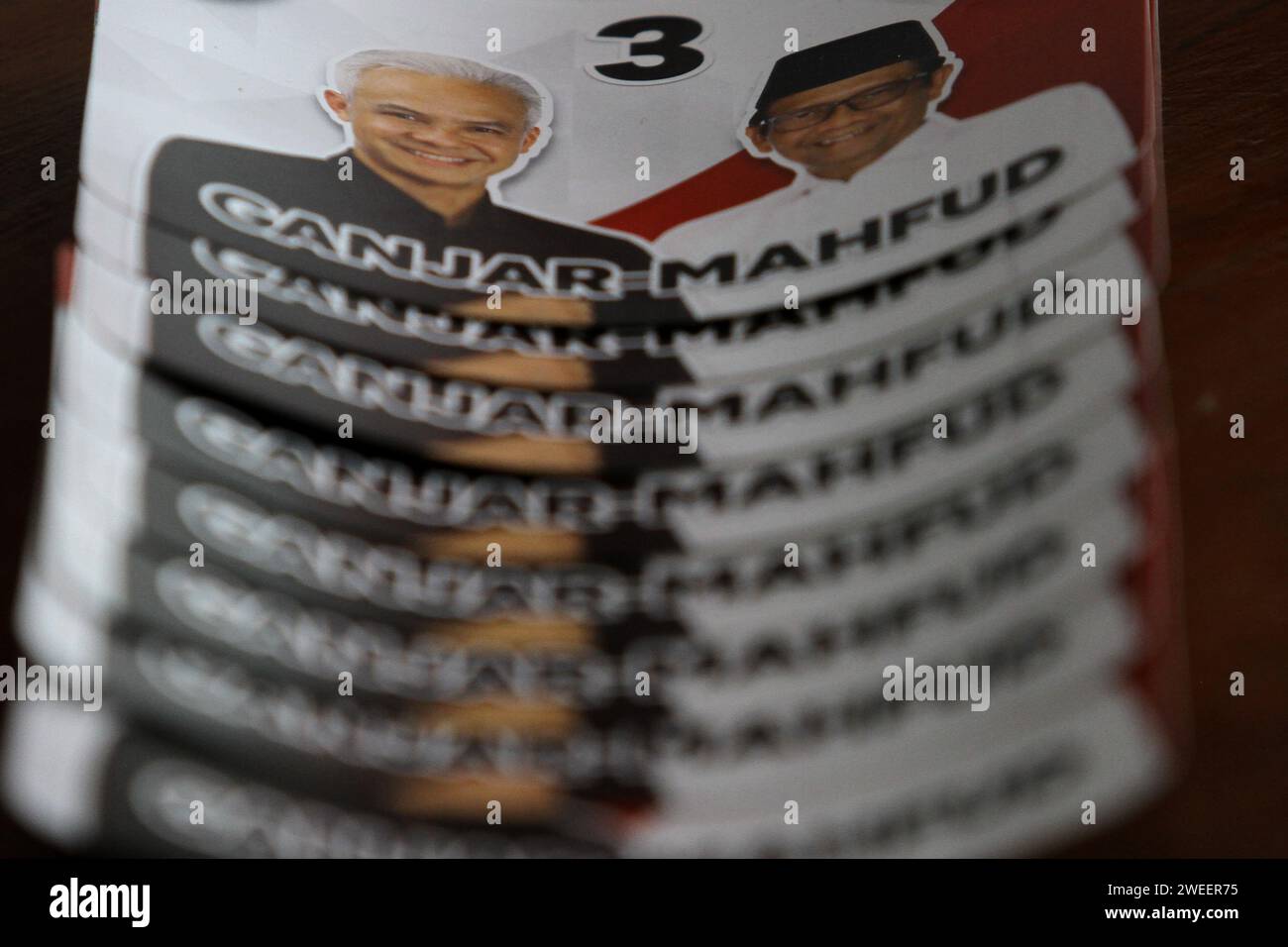 January 25, 2024, Yogyakarta, Special Region Of Yogyakarta, Indonesia ...