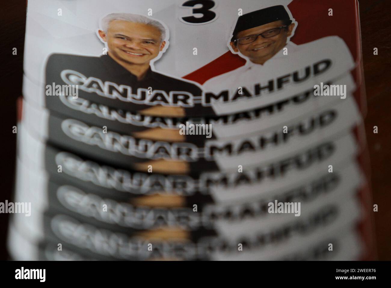 January 25, 2024, Yogyakarta, Special Region Of Yogyakarta, Indonesia ...