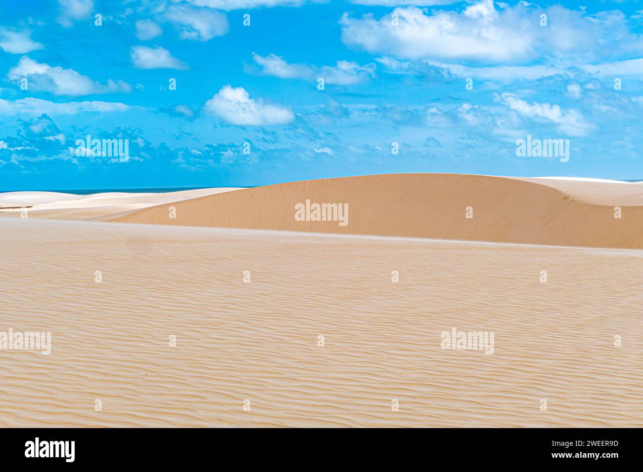 scenic salt desert landscape Lencois Maranhenses National Park - Parque ...