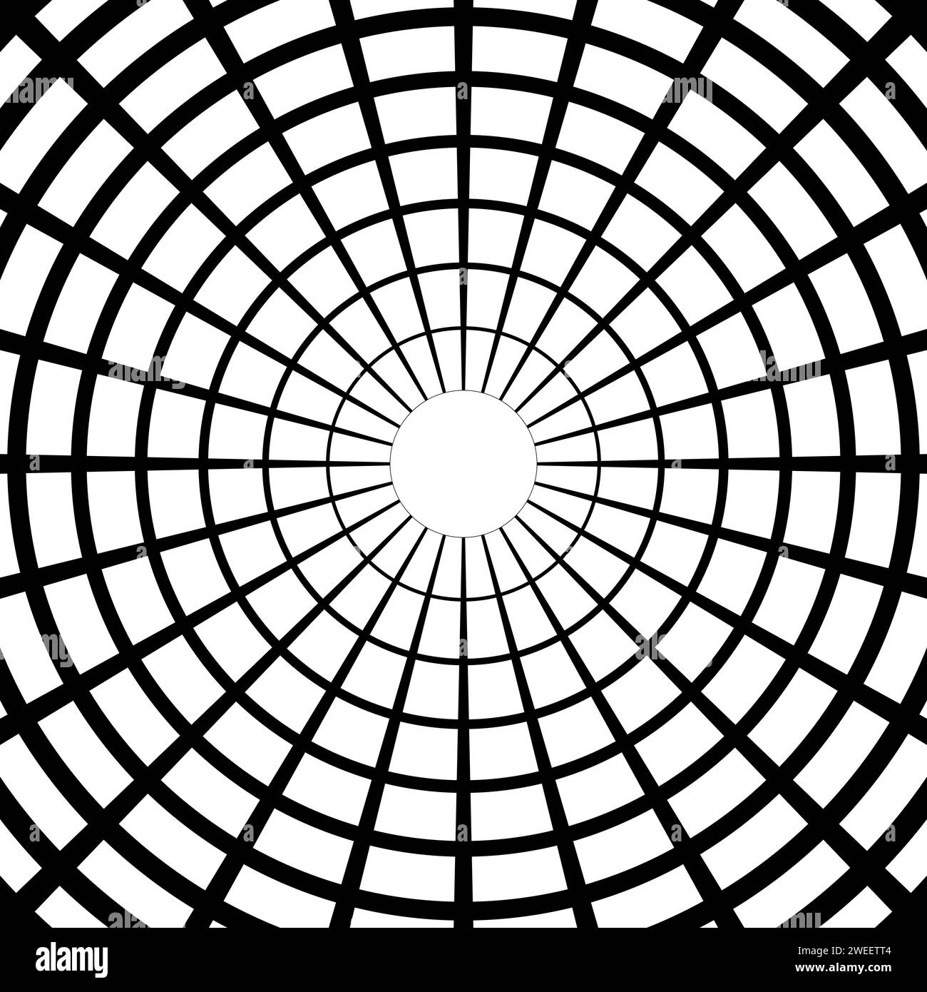 3D pipe perspective mesh tunnel vector perspective circular mesh cobweb ...