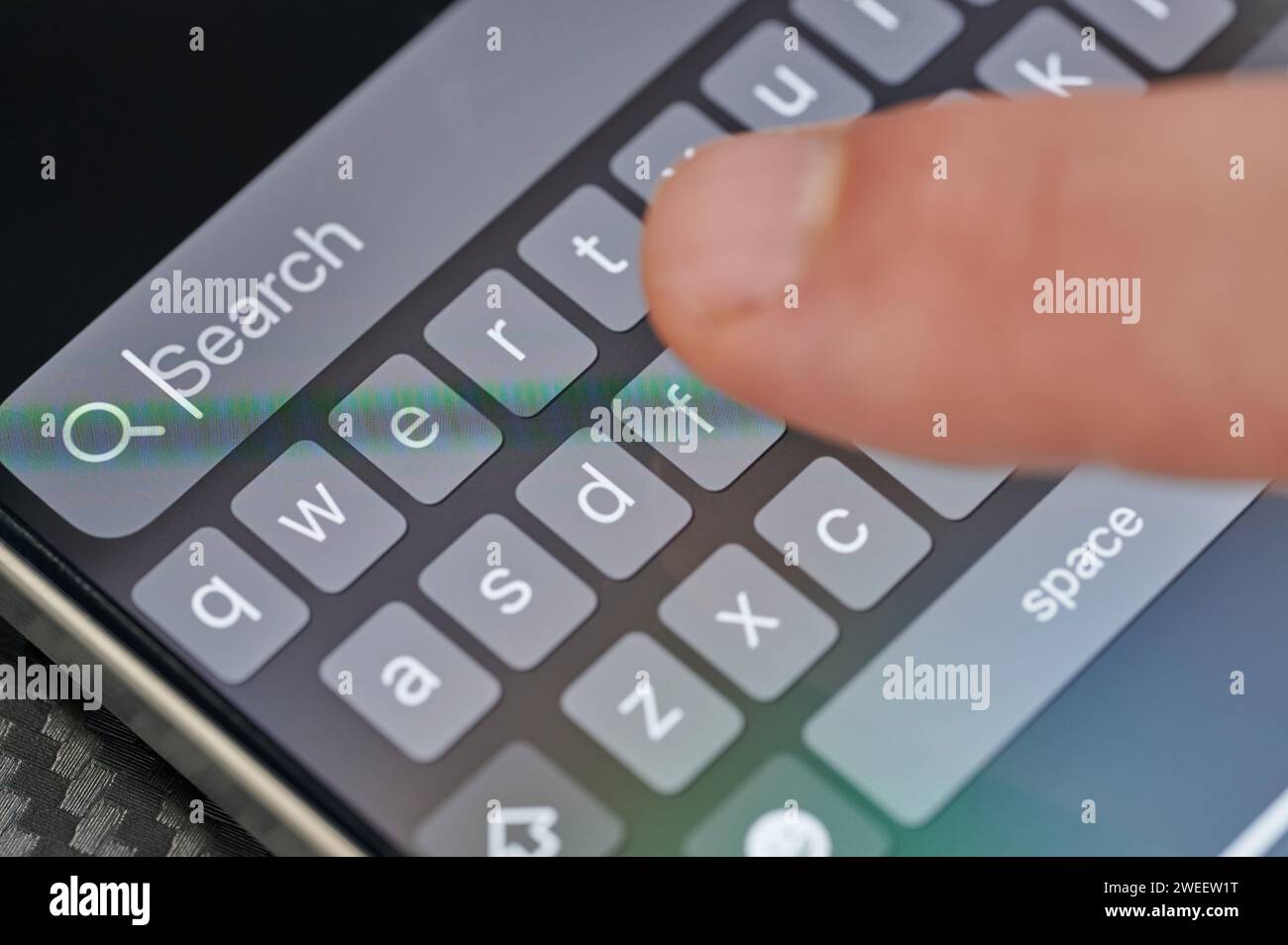 Typing app hi-res stock photography and images - Alamy