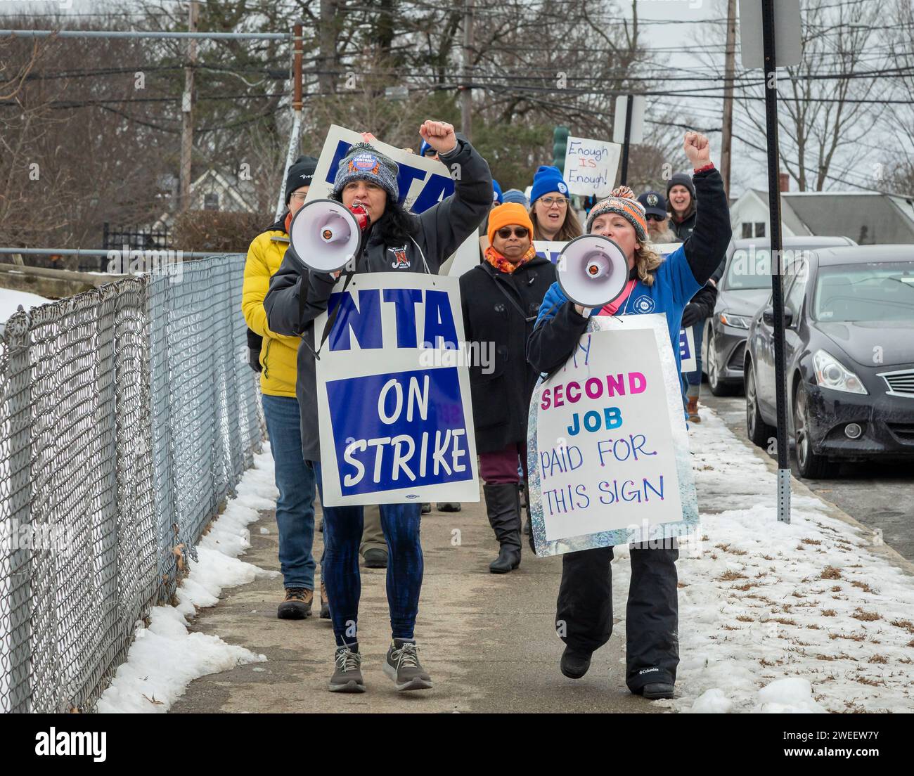Newton teachers association hi-res stock photography and images - Alamy