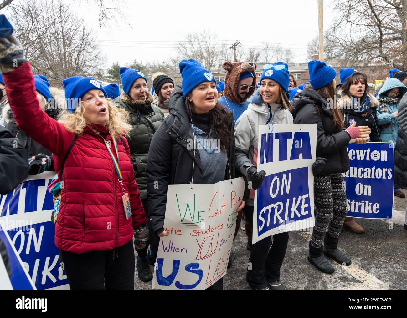 Newton teachers association hi-res stock photography and images - Alamy