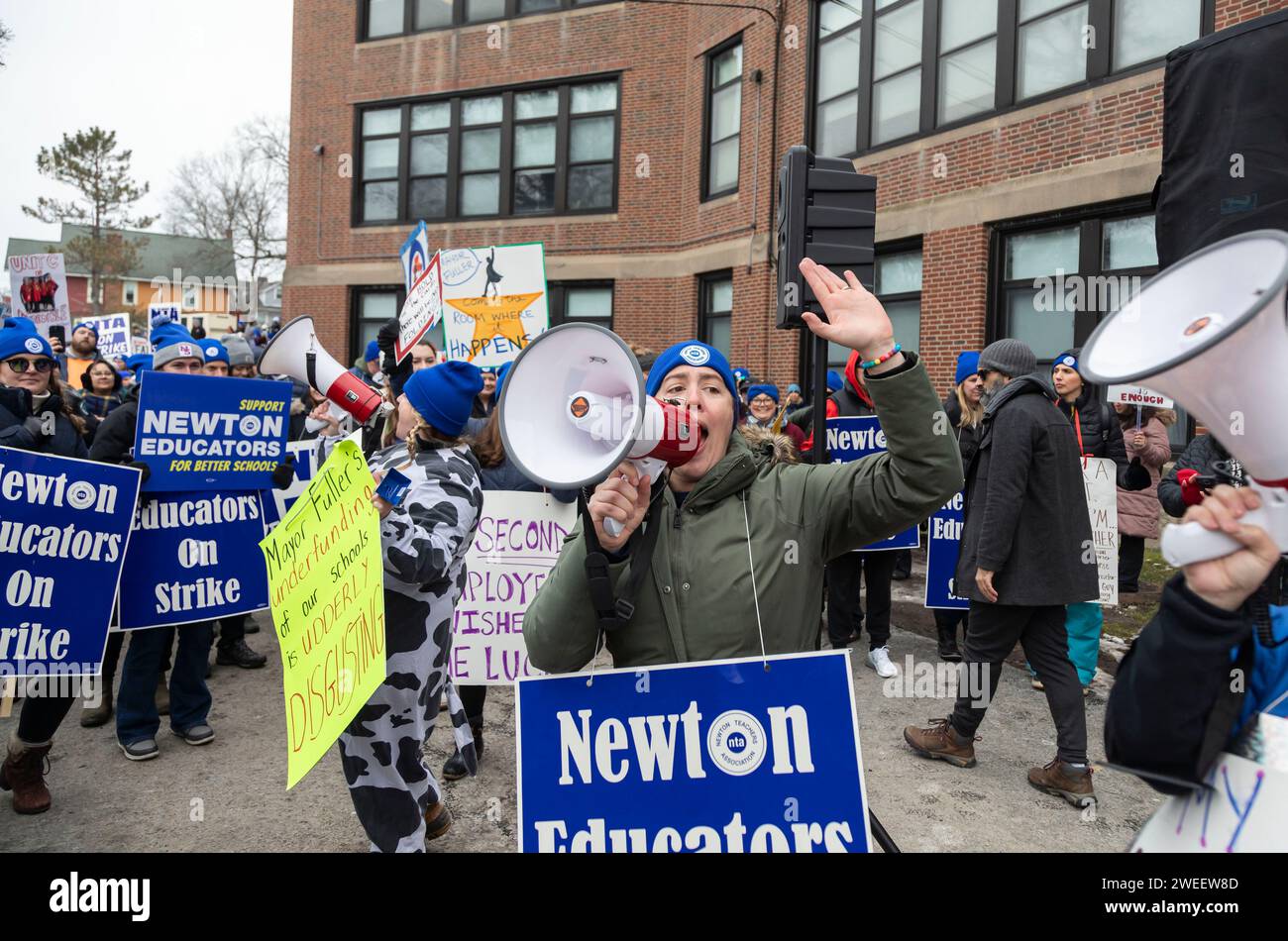Newton teachers association hi-res stock photography and images - Alamy