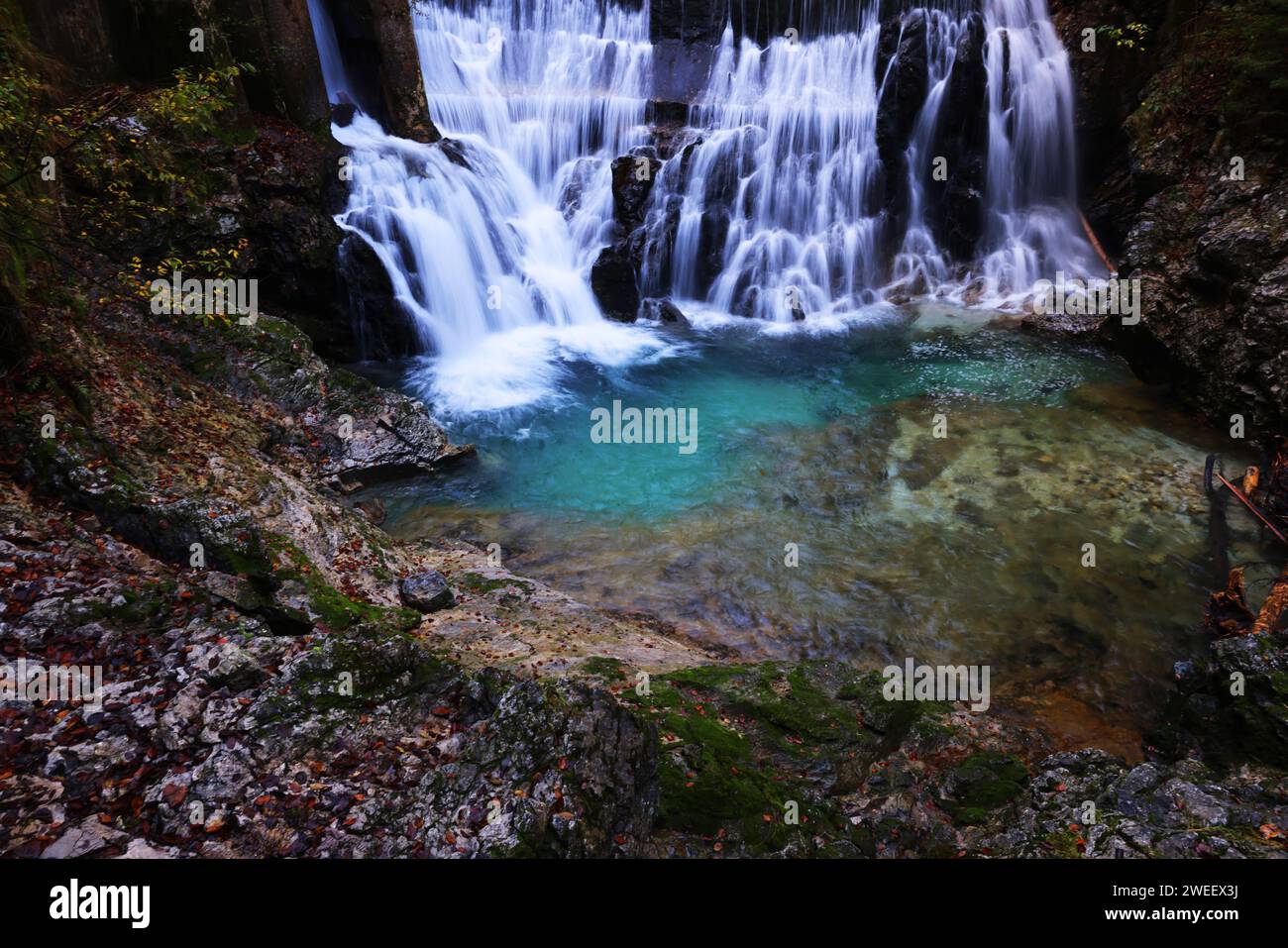 Schlucht, Vintgar, vintgar gorge, Slowenien, Triglav, Bled, Wildwasser ...