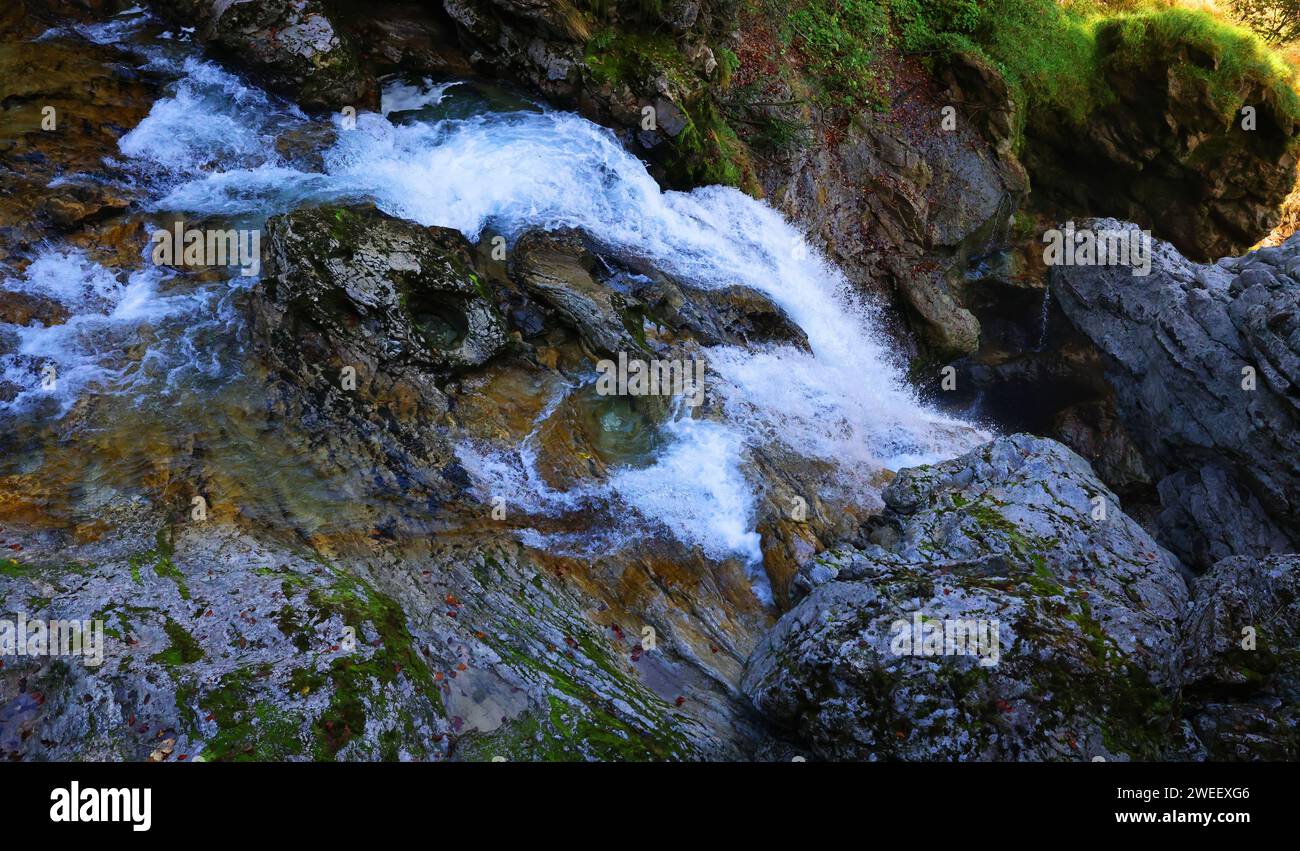 Schlucht, Vintgar, vintgar gorge, Slowenien, Triglav, Bled, Wildwasser ...