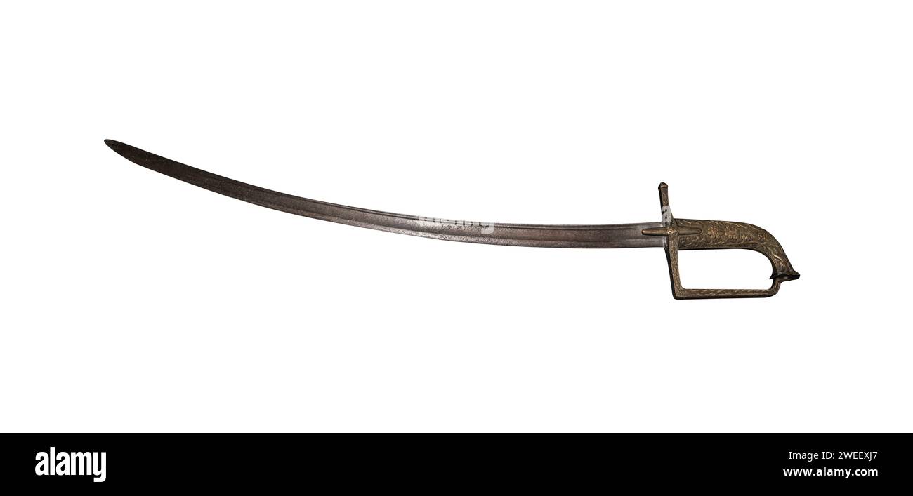 Long sword on white hi-res stock photography and images - Alamy