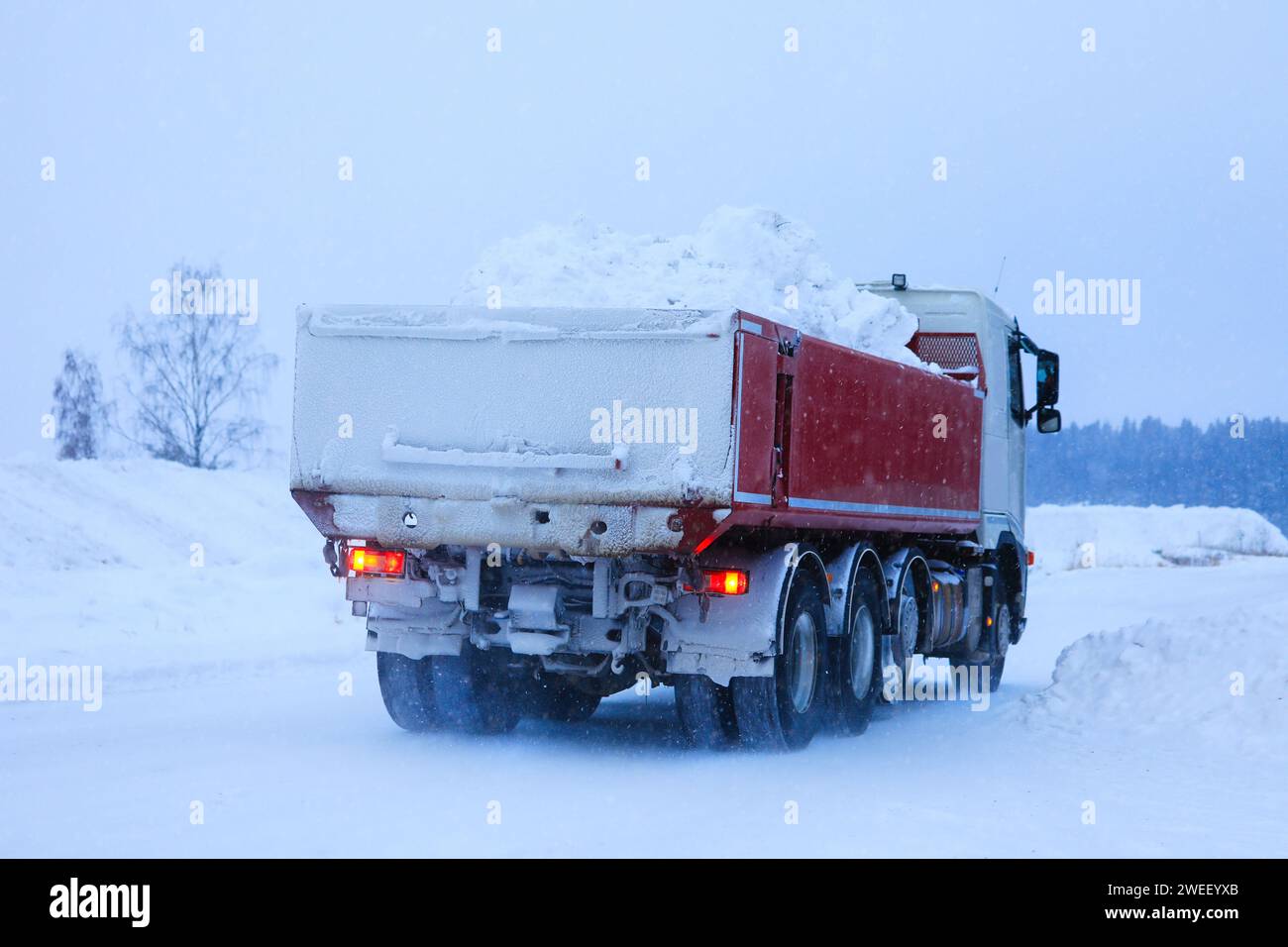 Back of tipper hi-res stock photography and images - Alamy