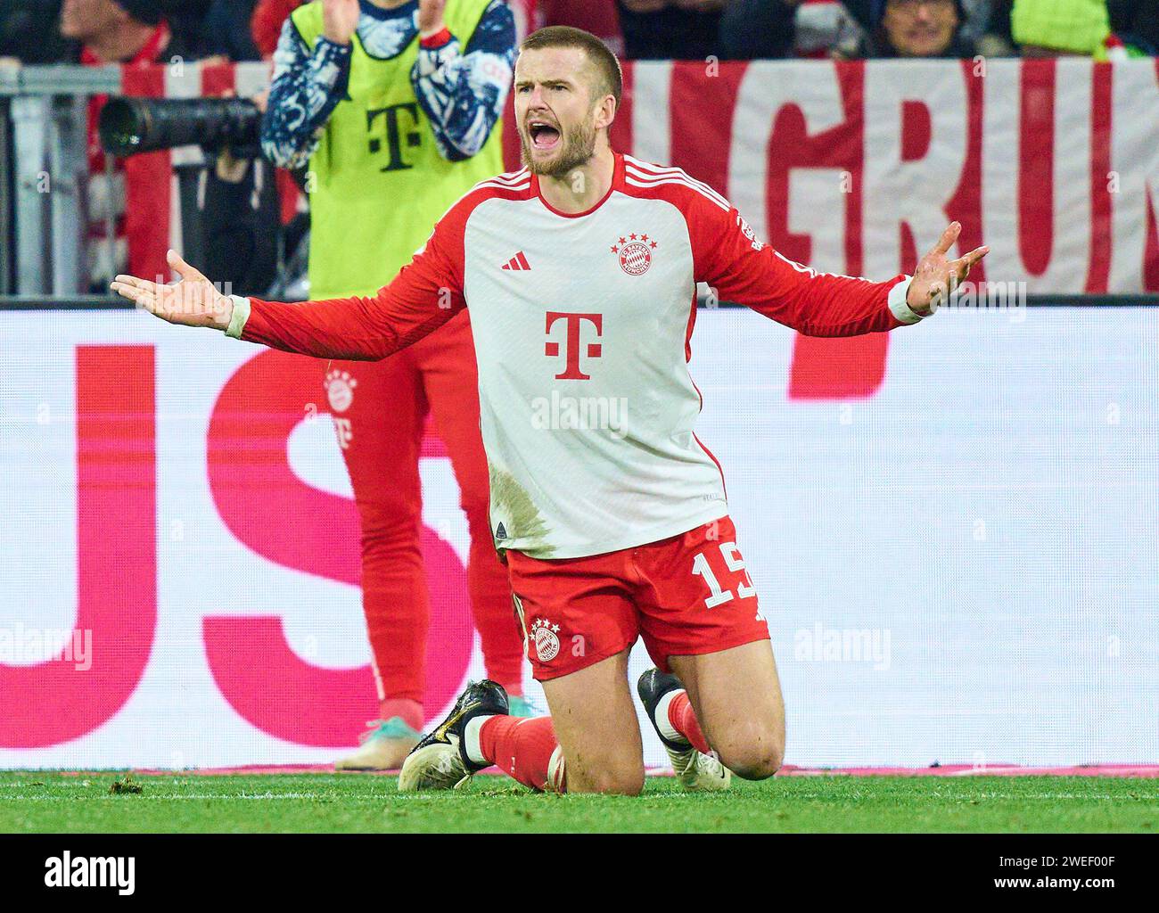 Eric Dier, FCB 15 in the catch-up match FC BAYERN MUENCHEN - 1.FC UNION ...