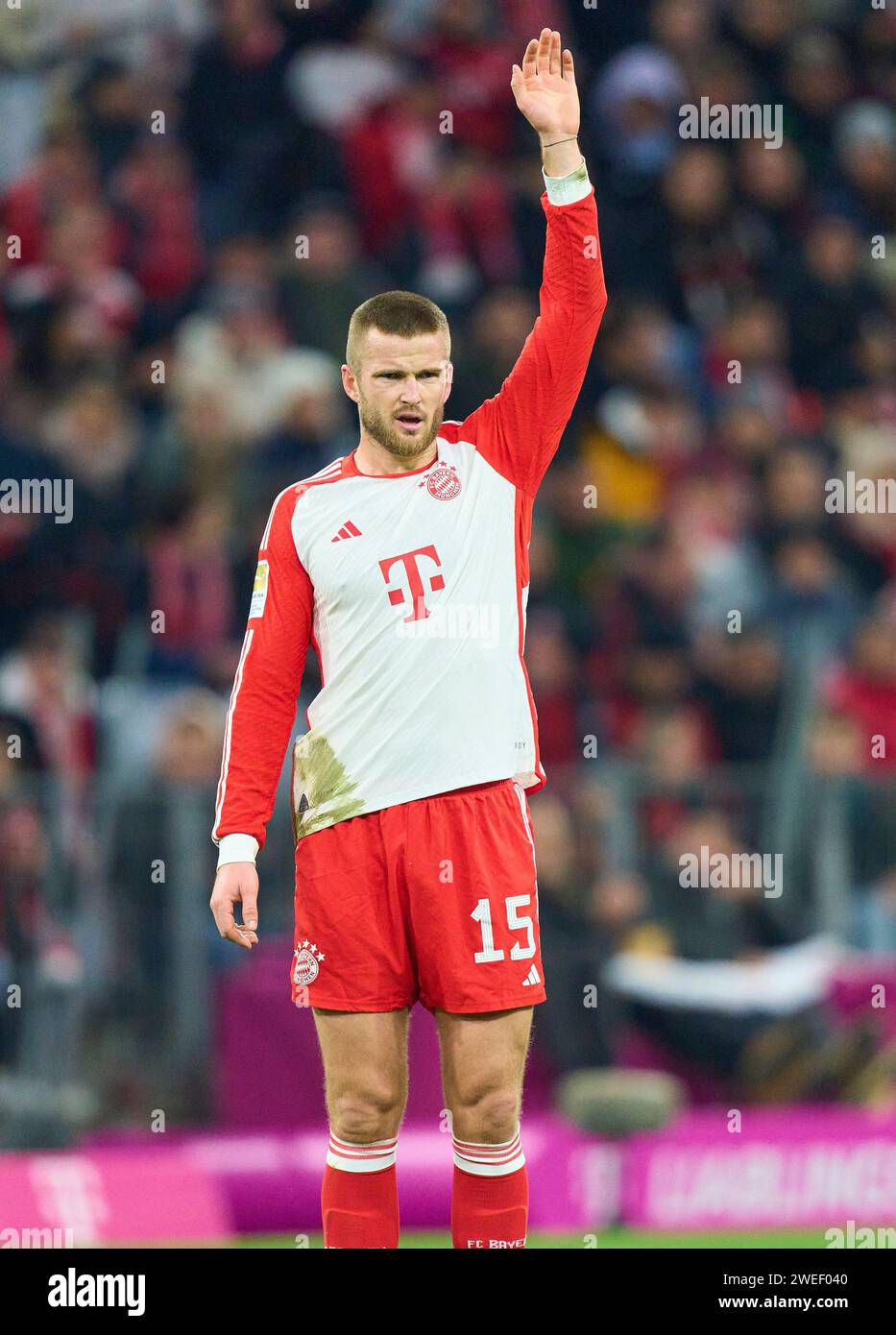 Eric Dier, FCB 15 in the catch-up match FC BAYERN MUENCHEN - 1.FC UNION ...