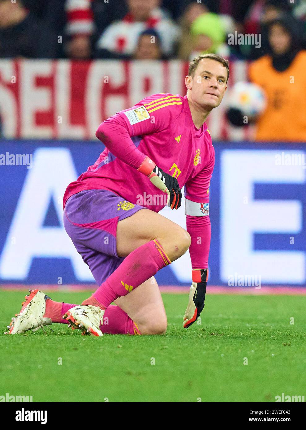 Manuel NEUER, goalkeeper FCB 1 in the catch-up match FC BAYERN MUENCHEN ...