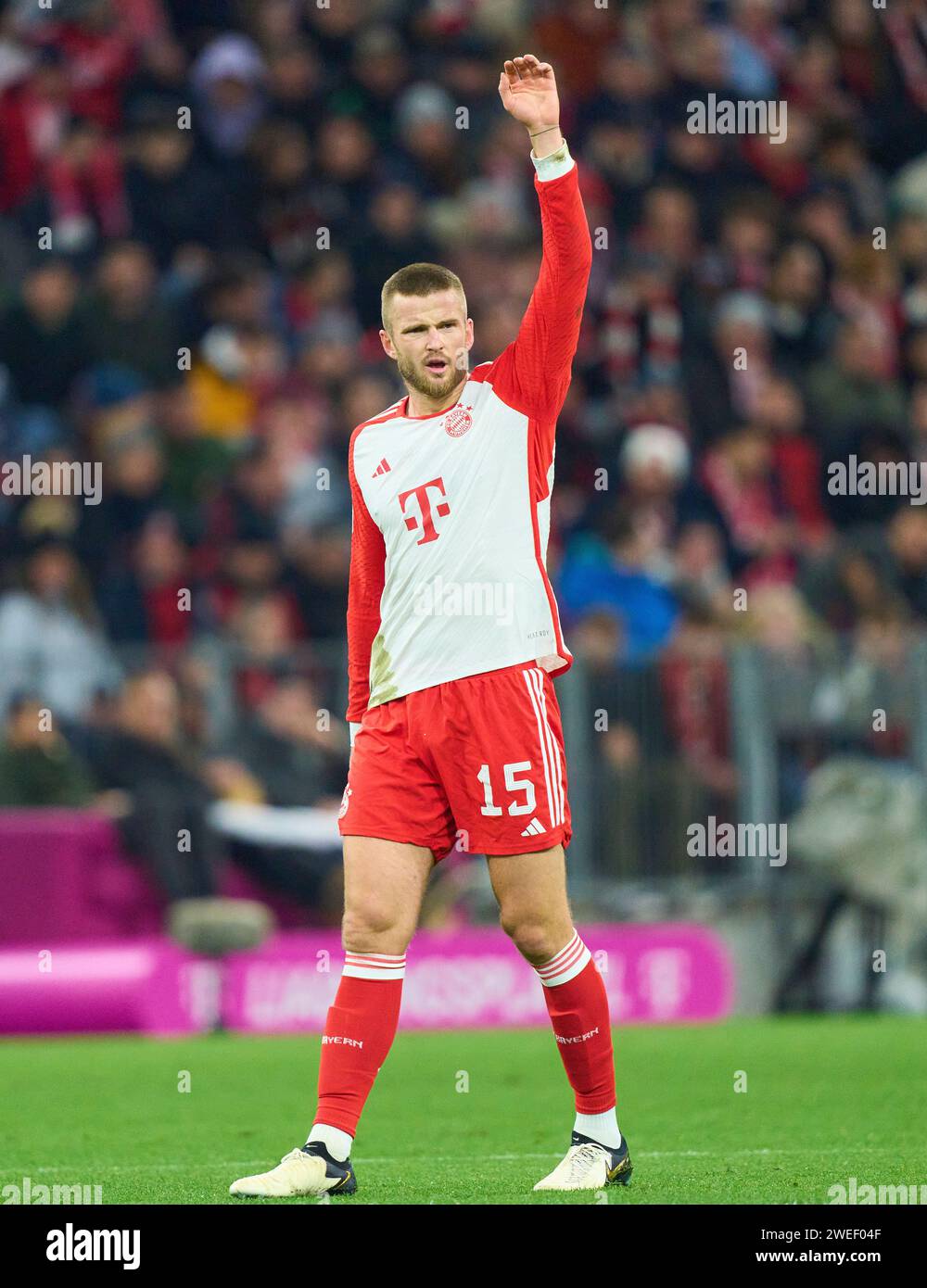 Eric Dier, FCB 15 in the catch-up match FC BAYERN MUENCHEN - 1.FC UNION ...