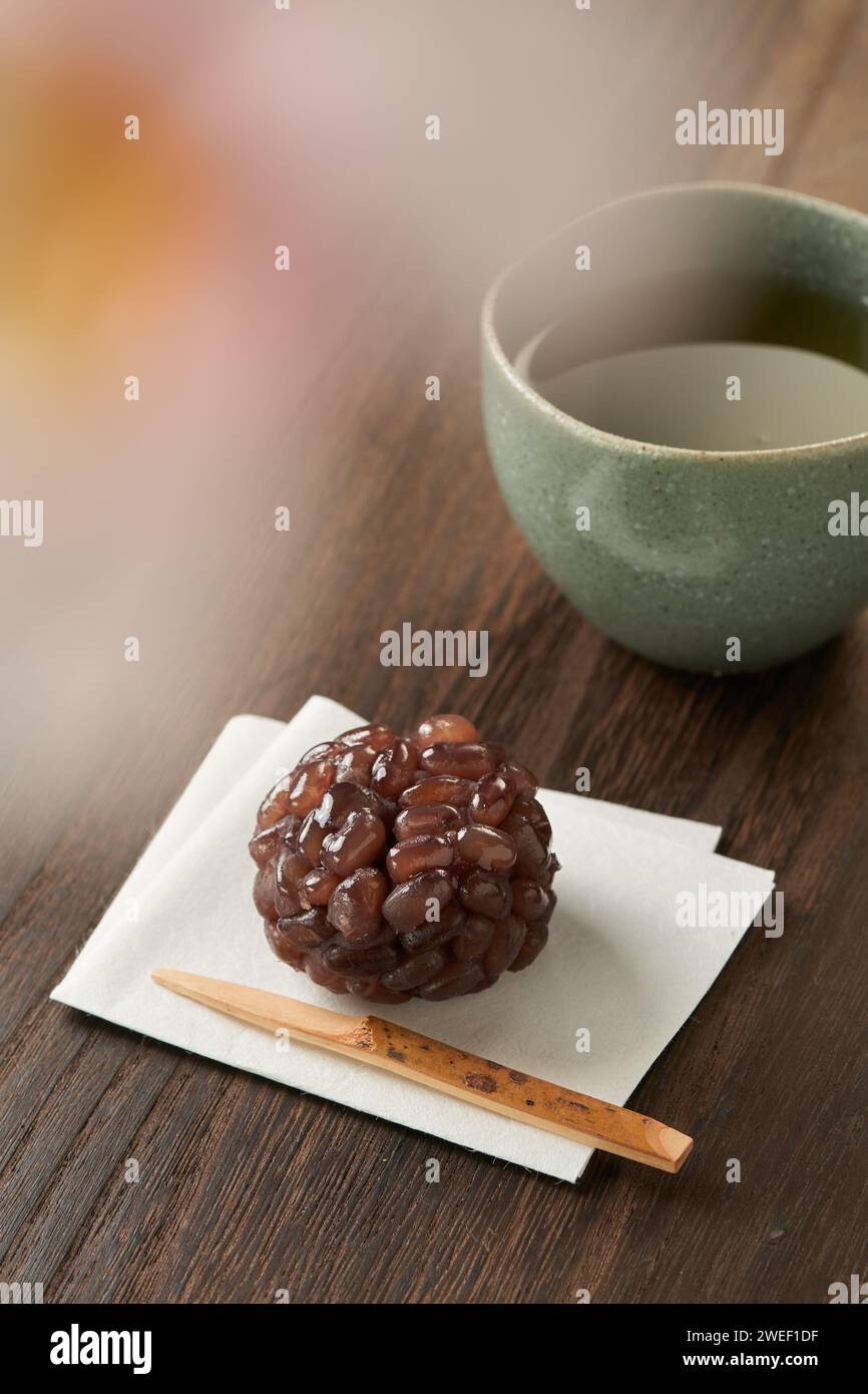 Image of traditional Japanese sweets Stock Photo - Alamy