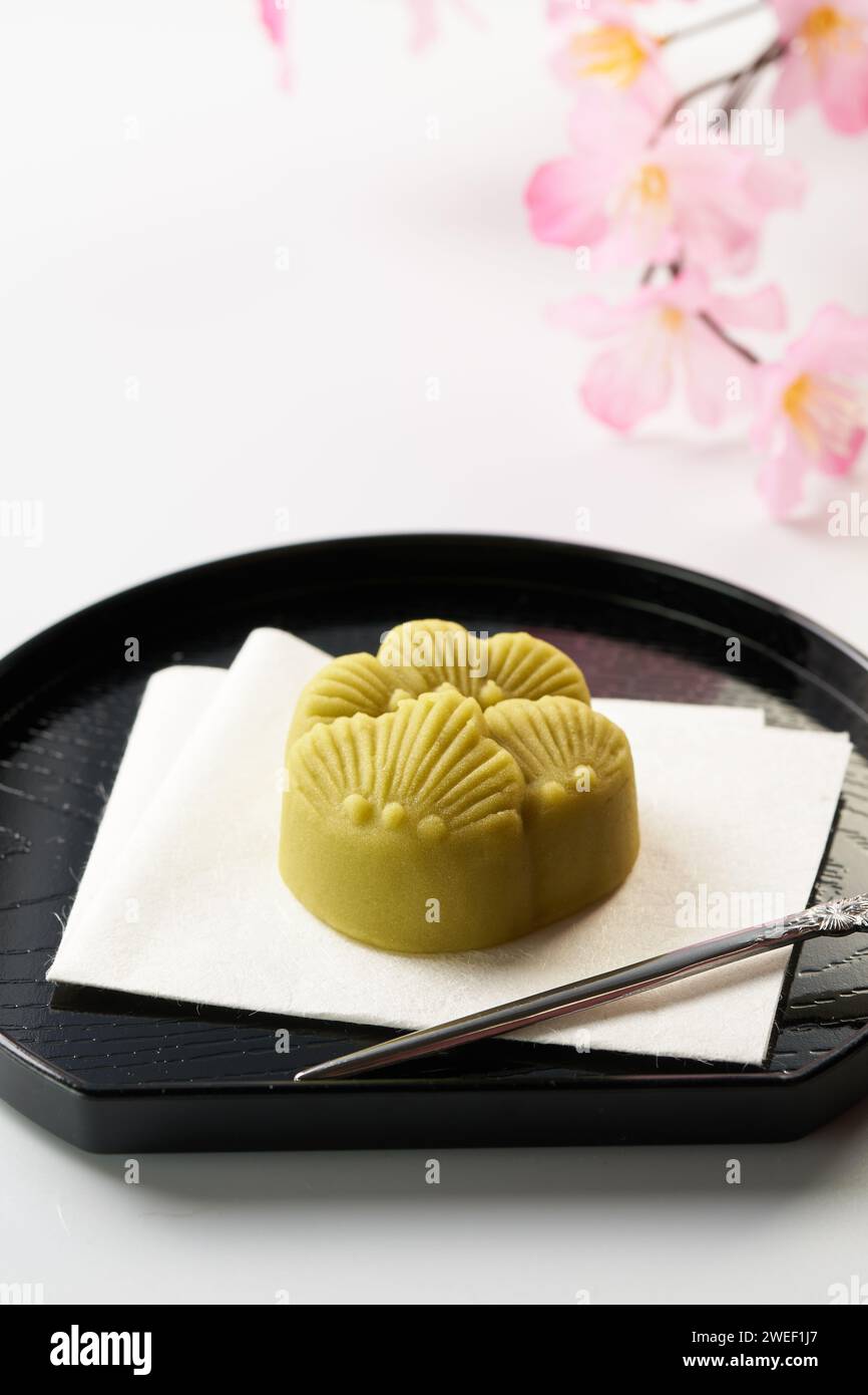 Image of traditional Japanese sweets Stock Photo - Alamy