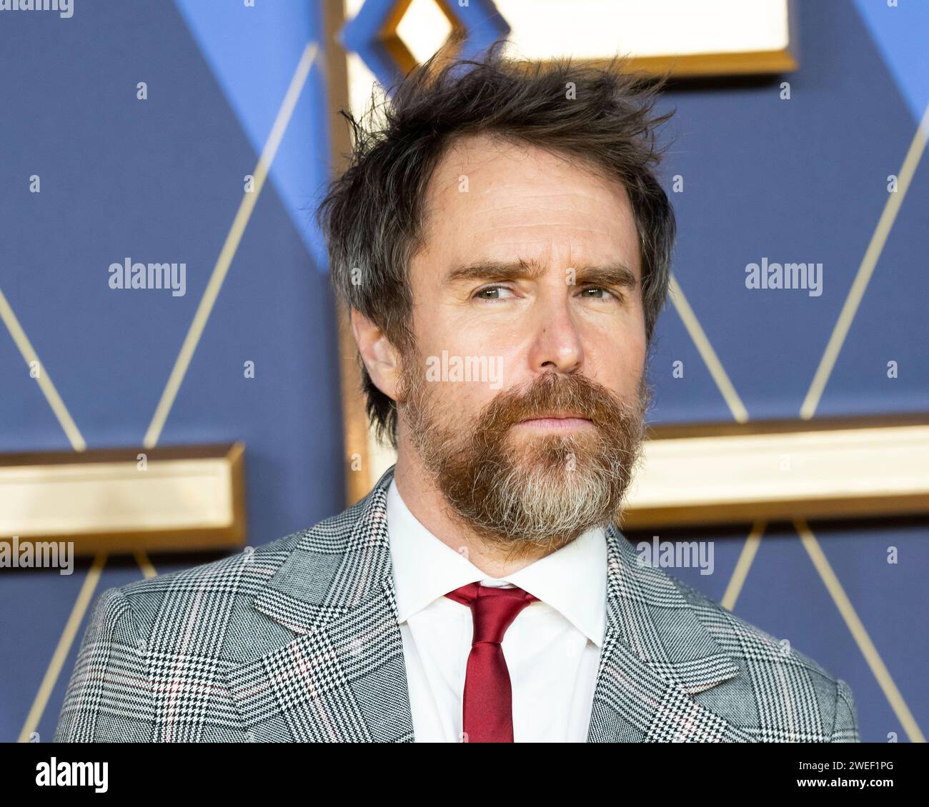 Sam Rockwell poses for photographers upon arrival at the World premiere ...