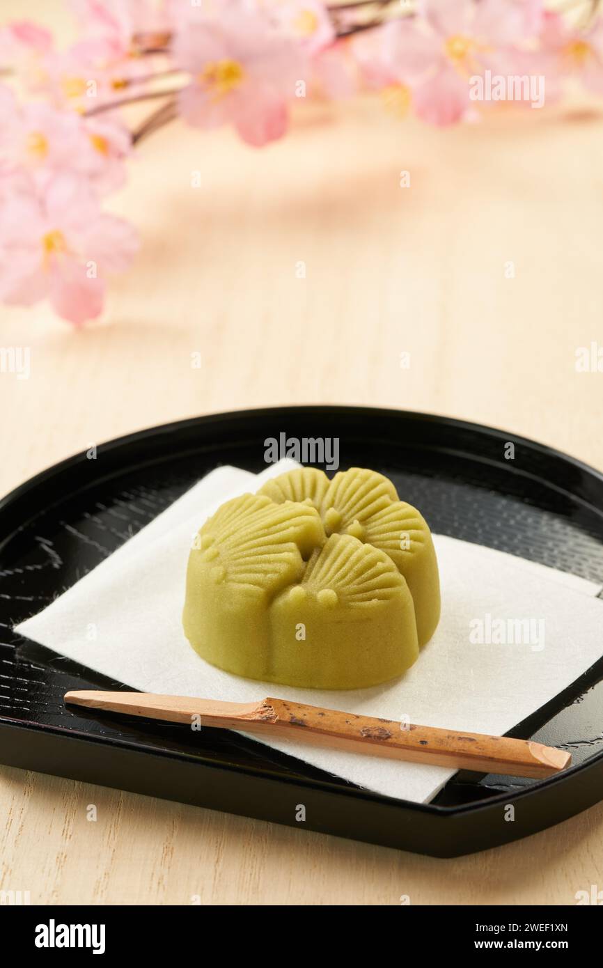 Image of traditional Japanese sweets Stock Photo - Alamy