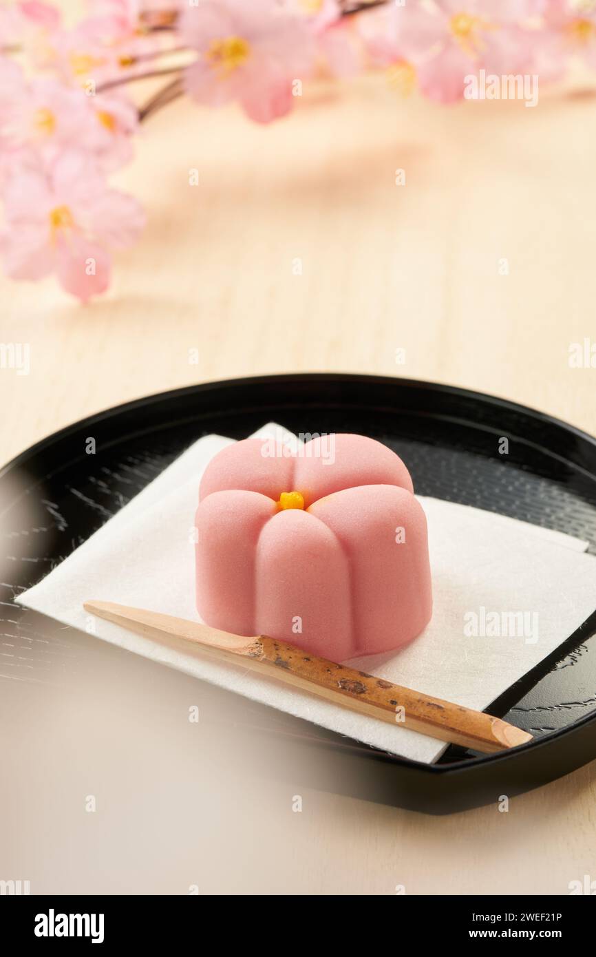 Image of traditional Japanese sweets Stock Photo - Alamy