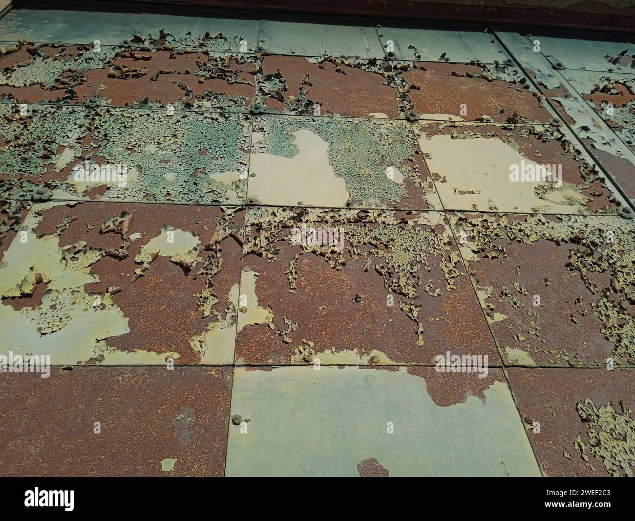 rust and oxidation deposits on the surface of iron material rust and ...