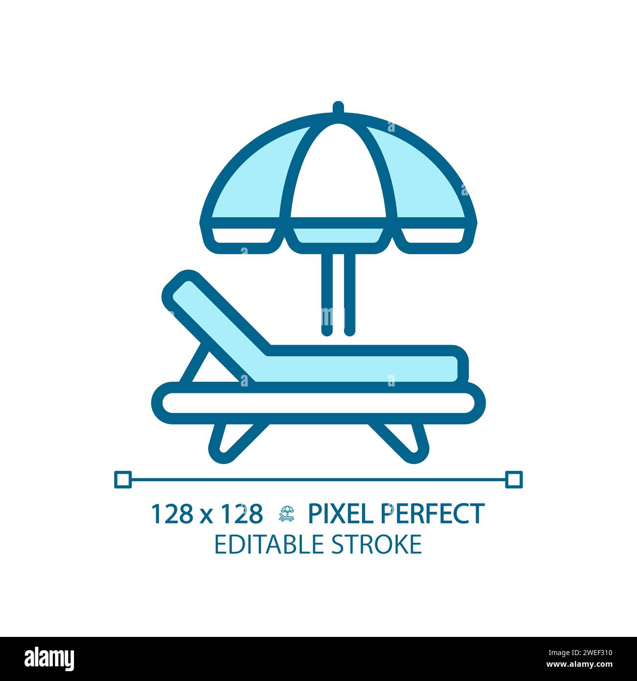 Monochromatic beach Stock Vector Images - Alamy