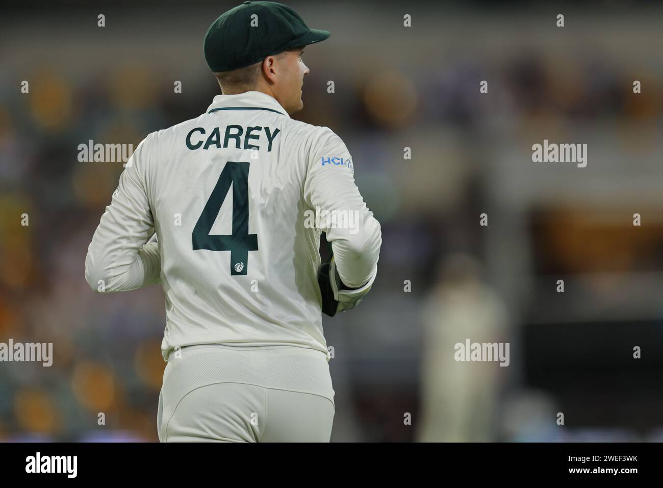 Brisbane, Australia. 25th Jan 2024. Alex Carey (4 Australia Wicket ...
