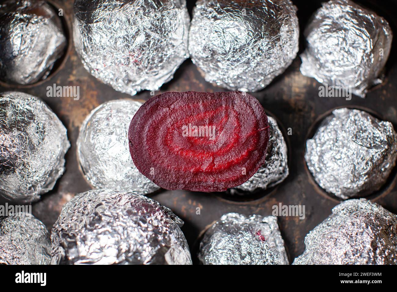 Beetroot cut in half hi-res stock photography and images - Alamy