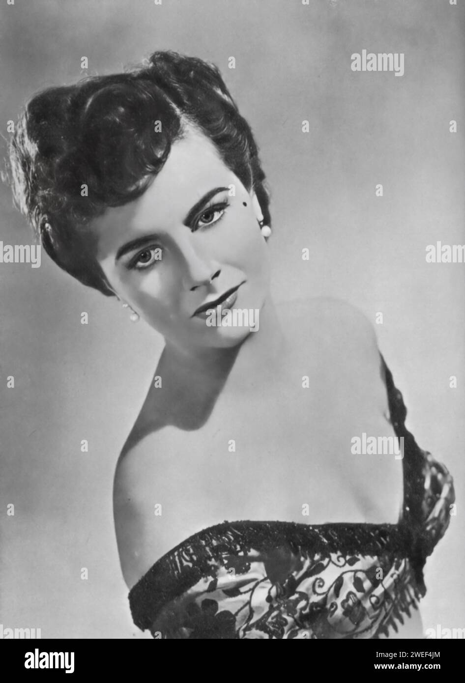 A portrait of the actress Margaret Lockwood, celebrated for her role in ...