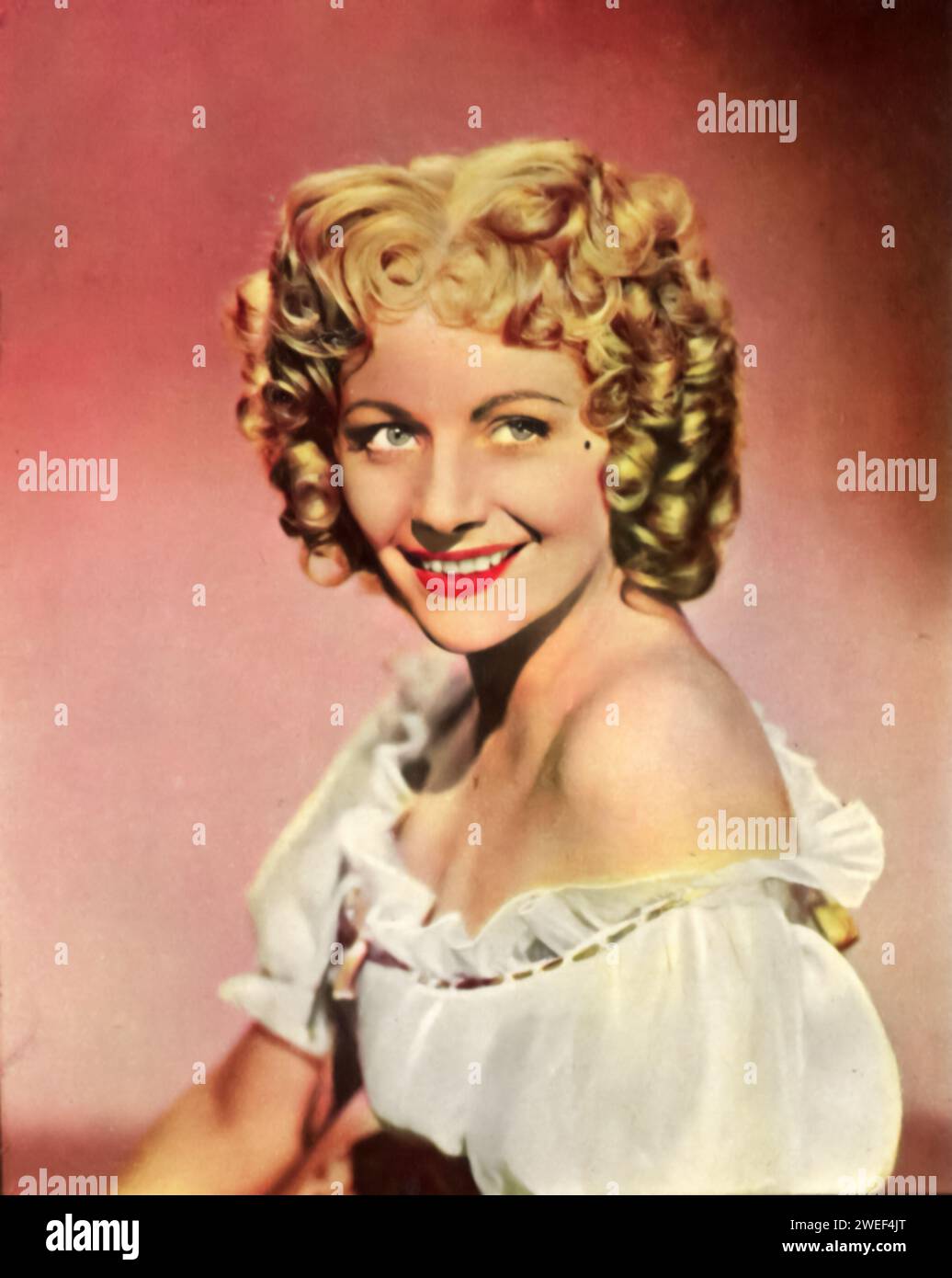 A photograph of the actress Margaret Lockwood from the film 'Cardboard ...