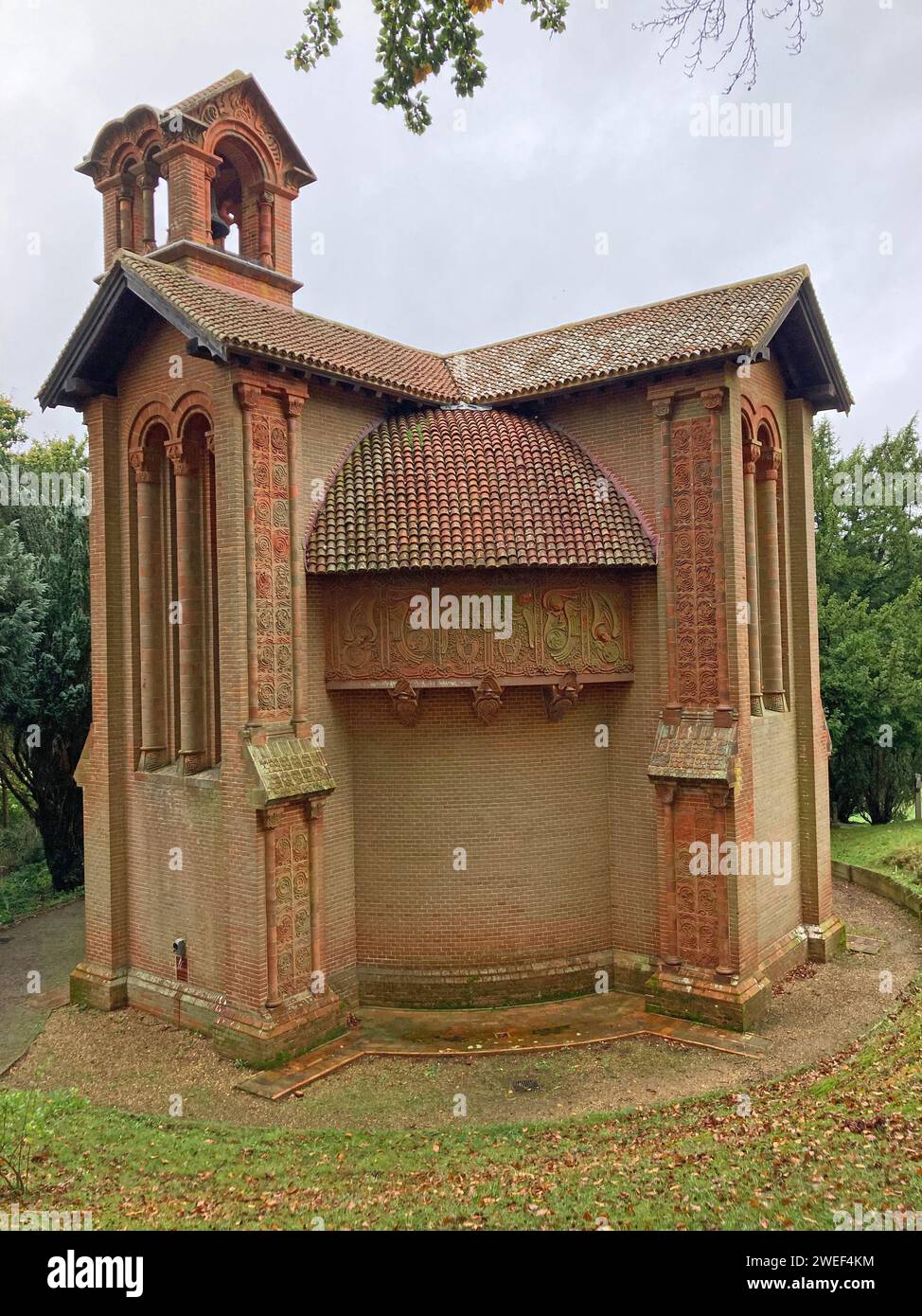 Watts chapel cemetery compton surrey hi-res stock photography and ...