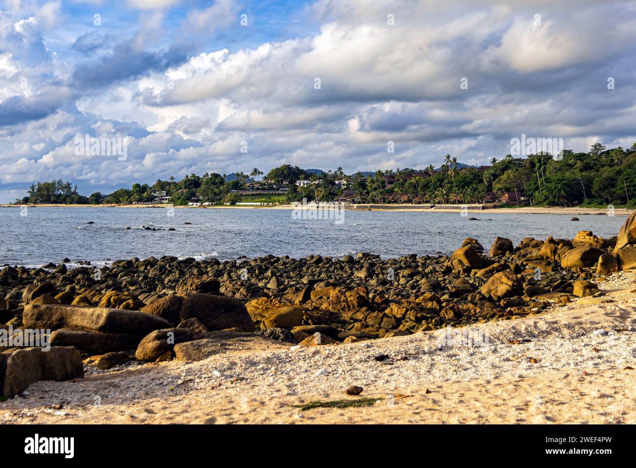 Rock Beach, Bo Phut, Ko Samui, Thailand Stock Photo - Alamy