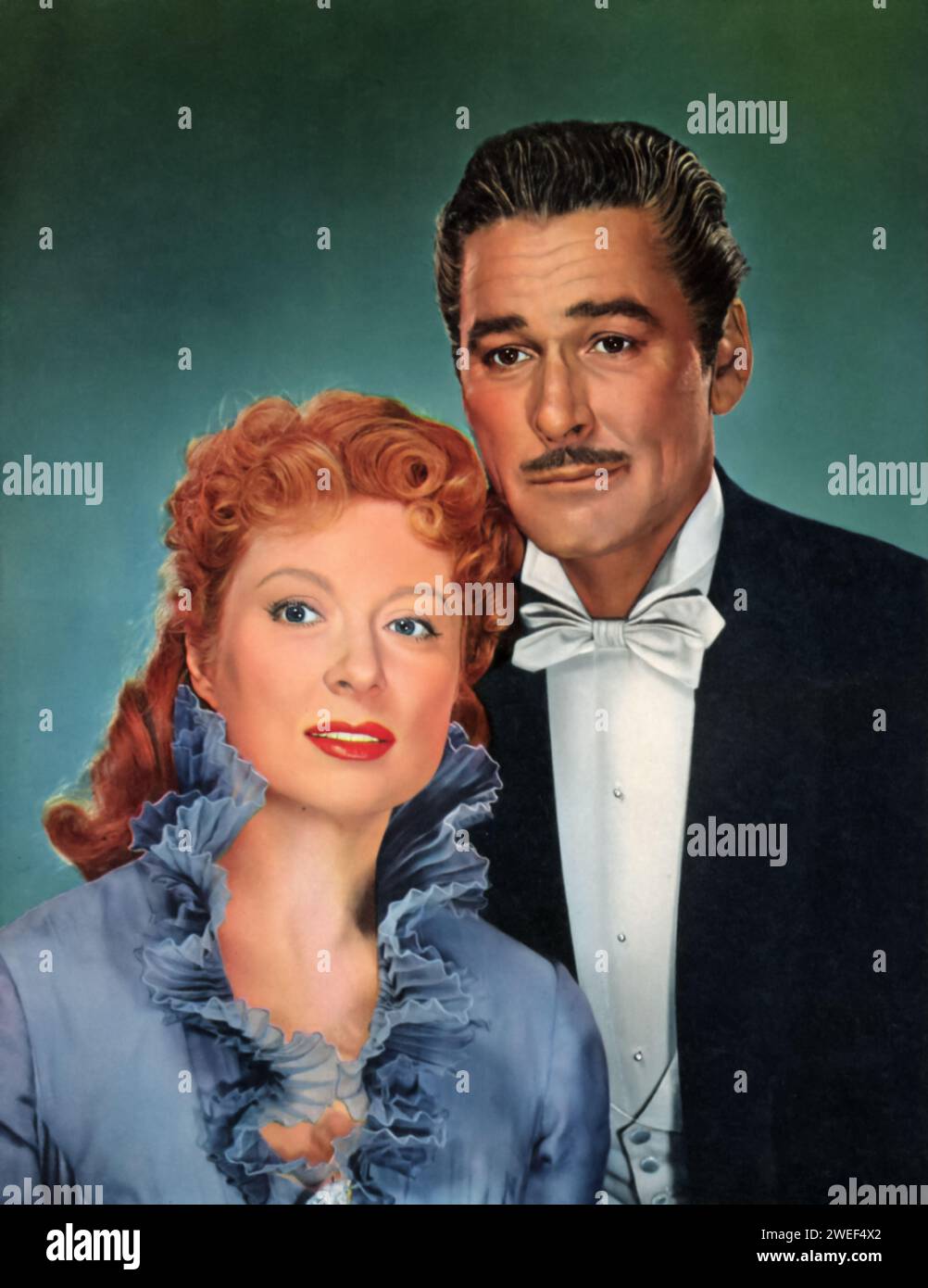 Greer Garson and Errol Flynn star in 'That Forsyte Woman' (1949), known ...