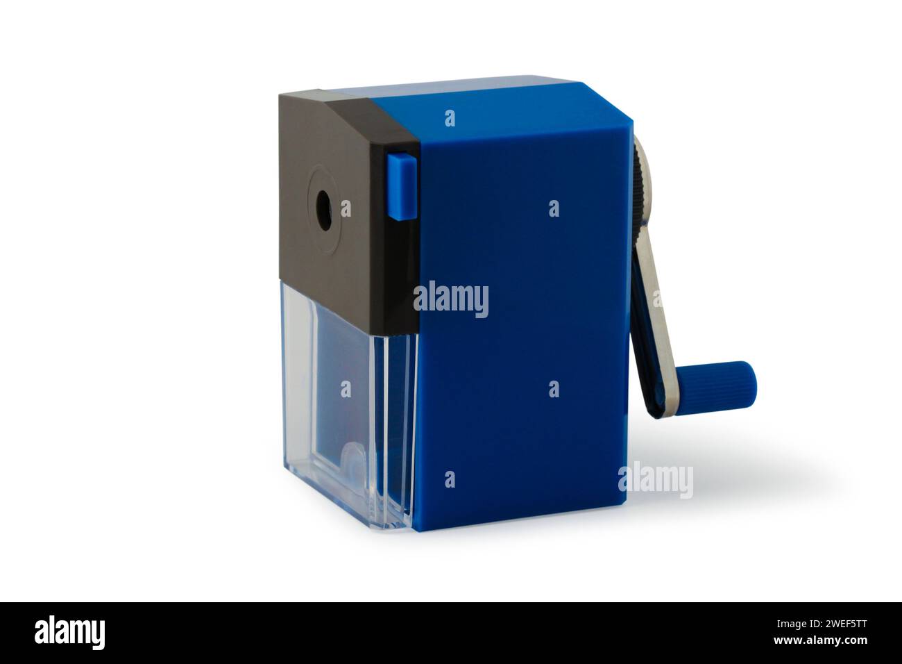 Desktop pencil sharpener isolated on white background Stock Photo - Alamy