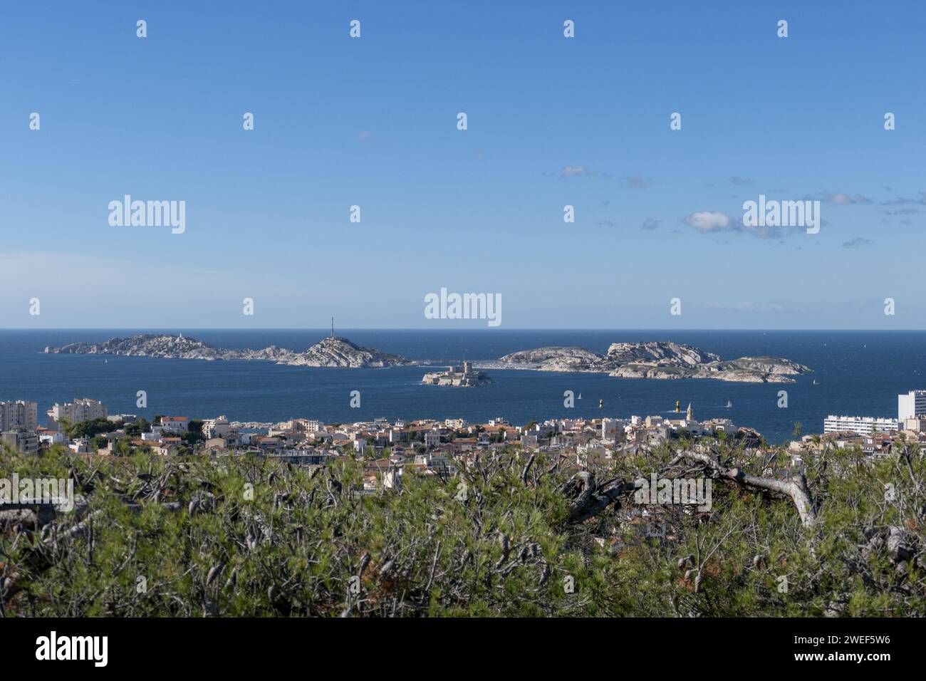 A breathtaking aerial perspective of a charming coastal town and the ...