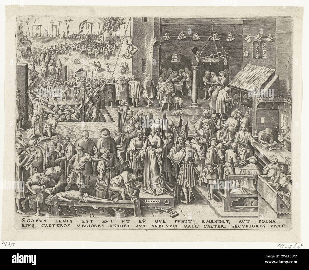 Justice, Philips Galle, After Pieter Bruegel (I), 1559 - 1560 print ...