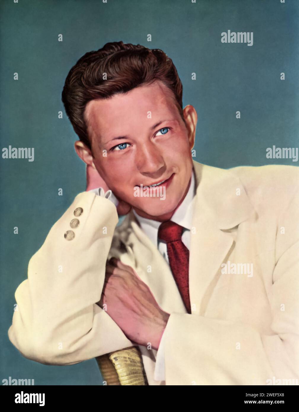 A portrait of Donald O'Connor, star of the film 'Francis Goes to the ...