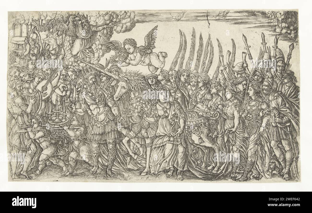The triumph of the unicorn, Jean Duvet, 1540 - 1550 print Triumphal ...
