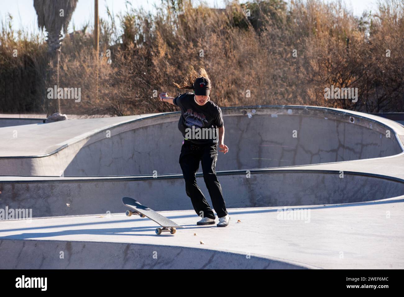 Thrilling skate park session hi-res stock photography and images - Alamy