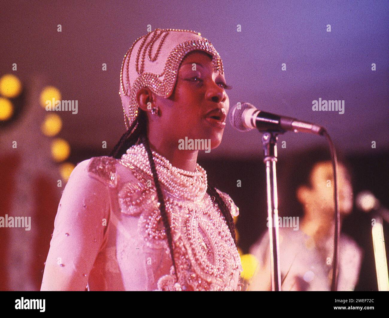 70s disco band Boney My created by the German music producer Frank ...