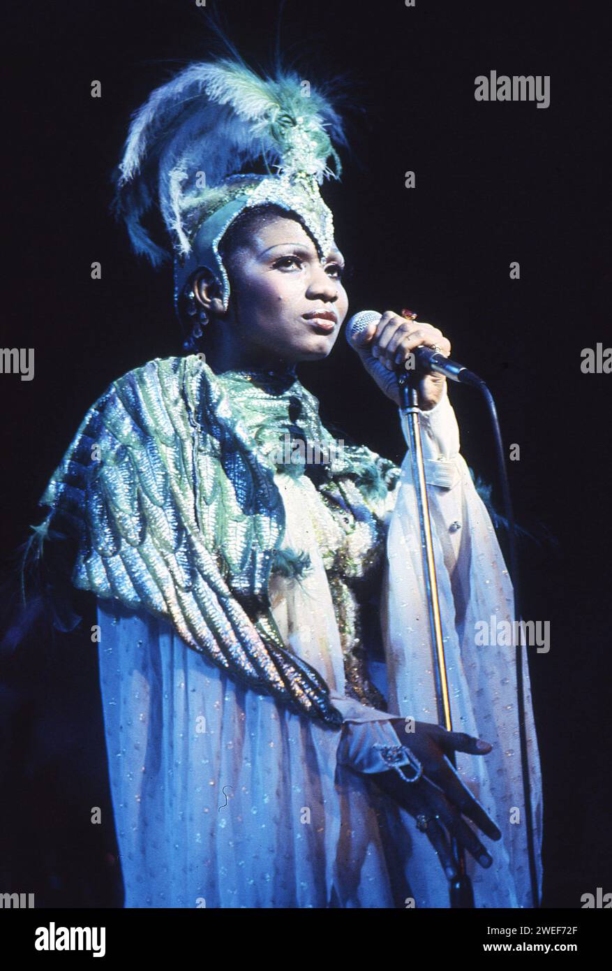 70s disco band Boney My created by the German music producer Frank ...