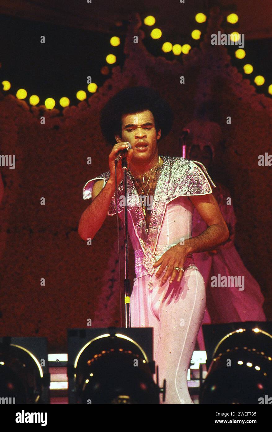 70s disco band Boney My created by the German music producer Frank ...