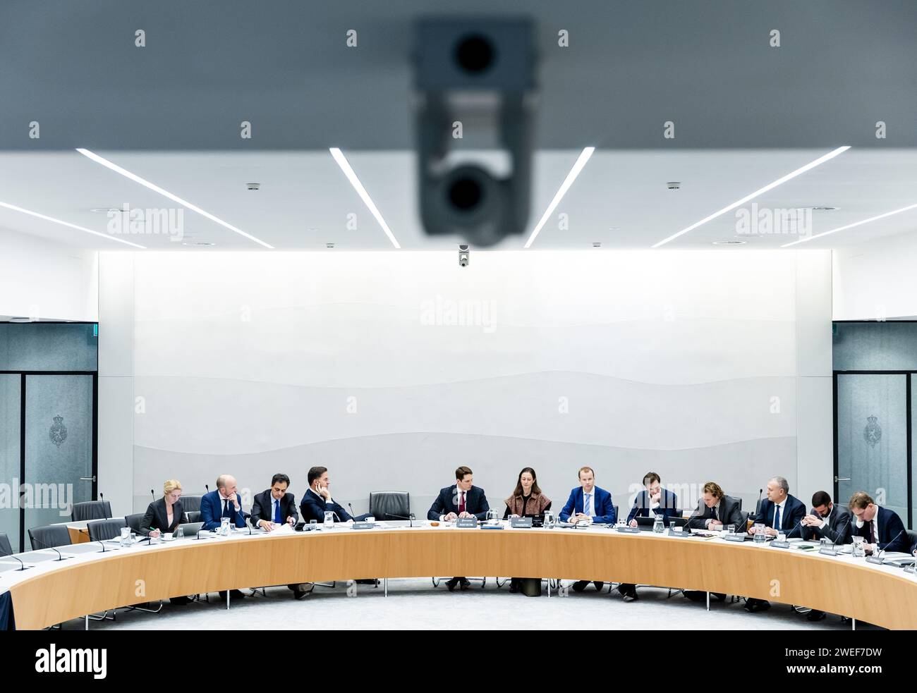 THE HAGUE - Prime Minister Mark Rutte during a debate in the House of ...