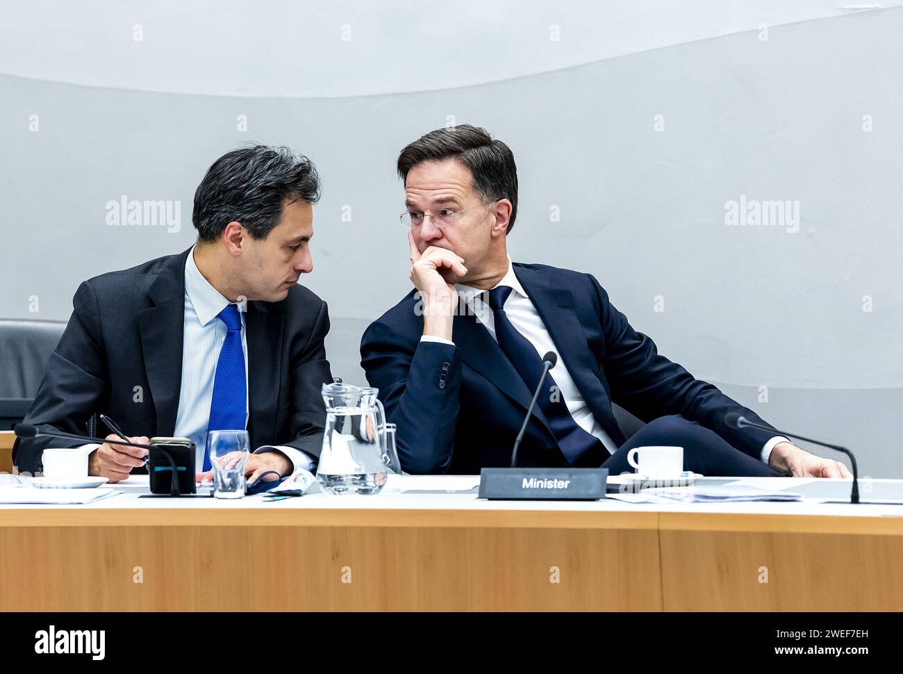 THE HAGUE - Prime Minister Mark Rutte during a debate in the House of ...