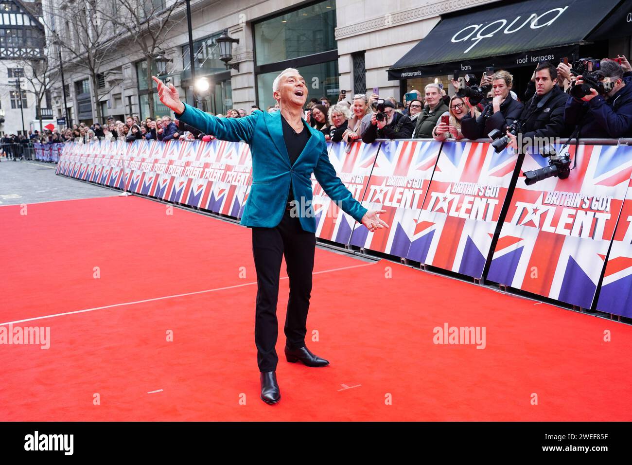 Bruno Tonioli, arrives for Britain's Got Talent auditions at the London ...
