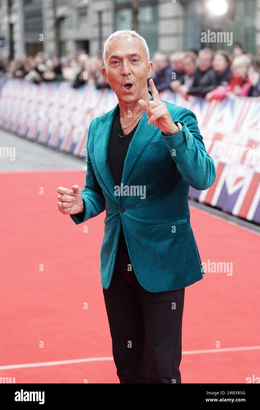 Bruno Tonioli, arrives for Britain's Got Talent auditions at the London ...