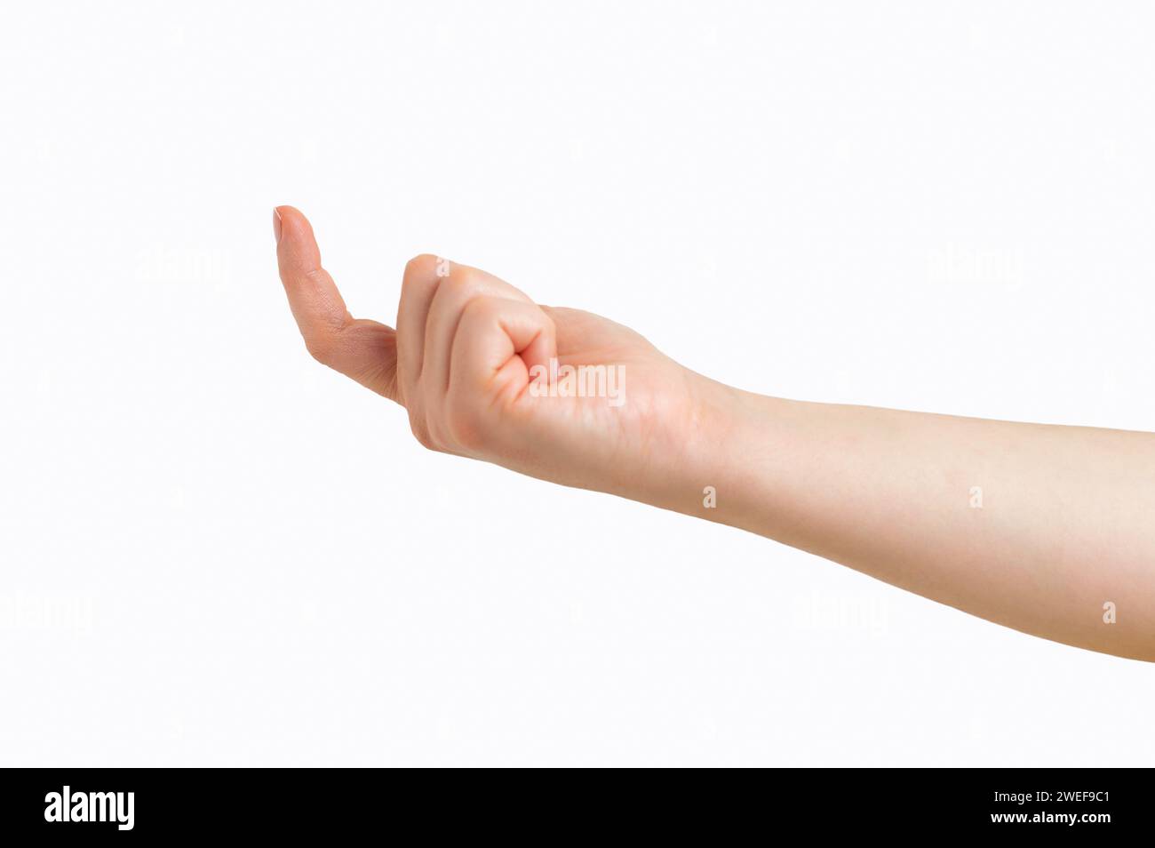 Beckoning hand sign hi-res stock photography and images - Alamy