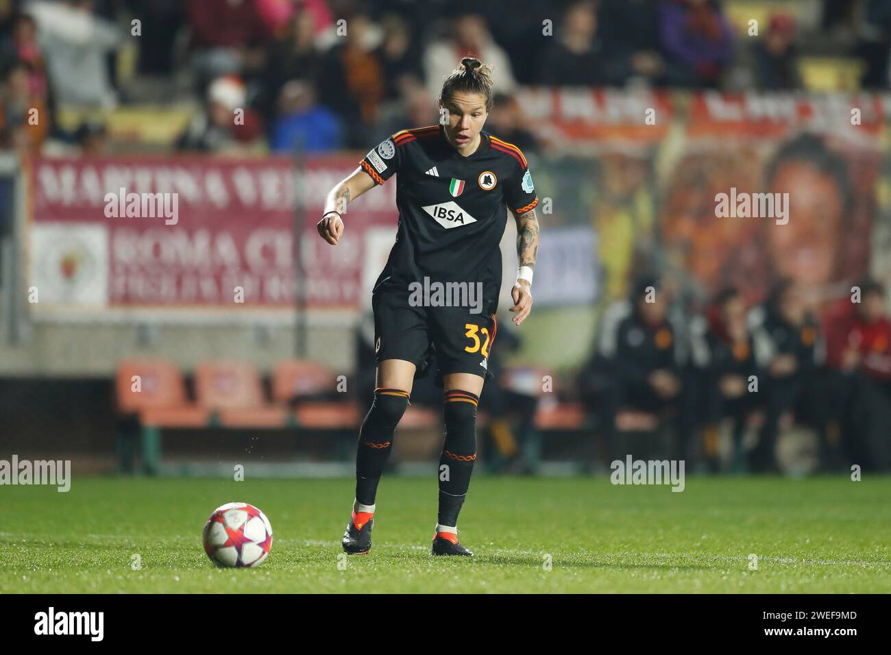 Elena Linari (Roma), JANUARY 24, 2024 - Football / Soccer : UEFA Women ...
