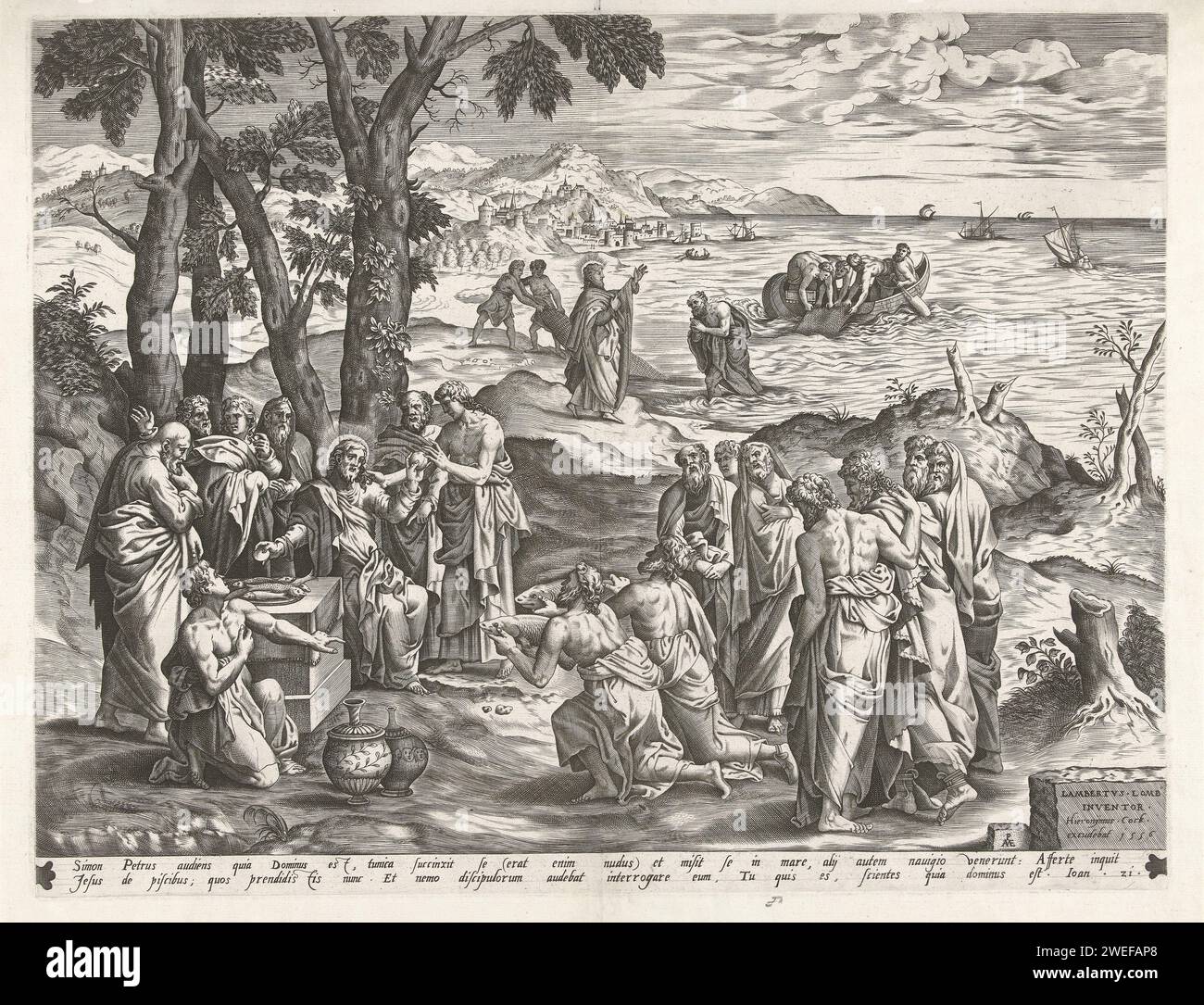 Wonderful fishing and wonderful food, Pieter van der Heyden, After ...