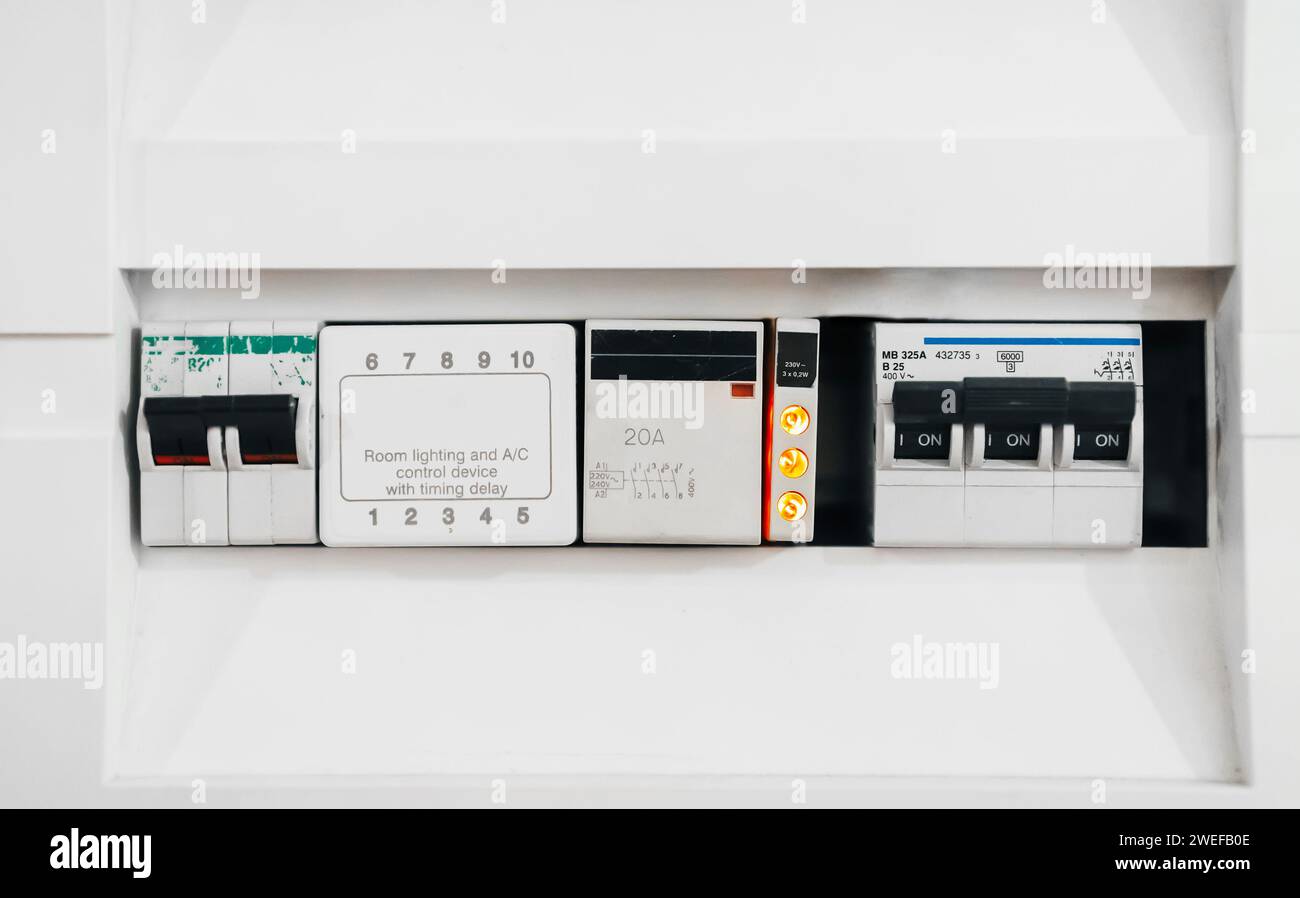 Fuse board hi-res stock photography and images - Alamy